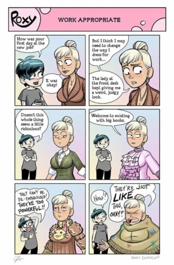 33 Hilarious And Painfully Relatable Memes For Anyone With Big Boobs