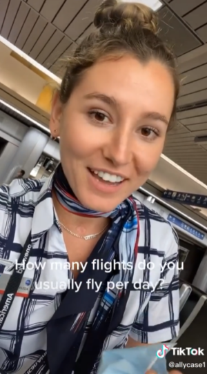 Flight Attendant On TikTok Answers Most Common Questions She's Asked