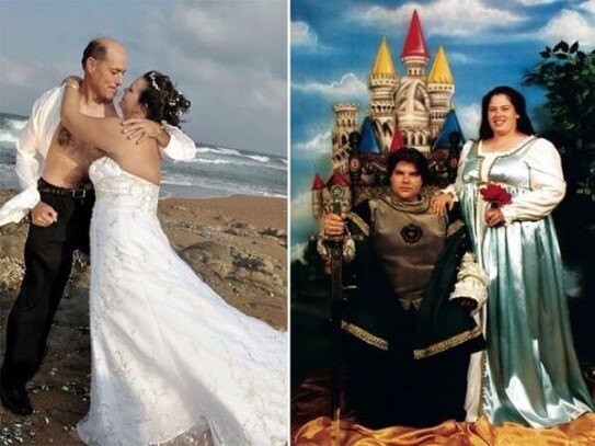 19 Weird Wedding Pics That Will Make You Glad You Weren't invited