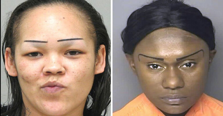 23 Mugshots From People With Shockingly Bad Eyebrows