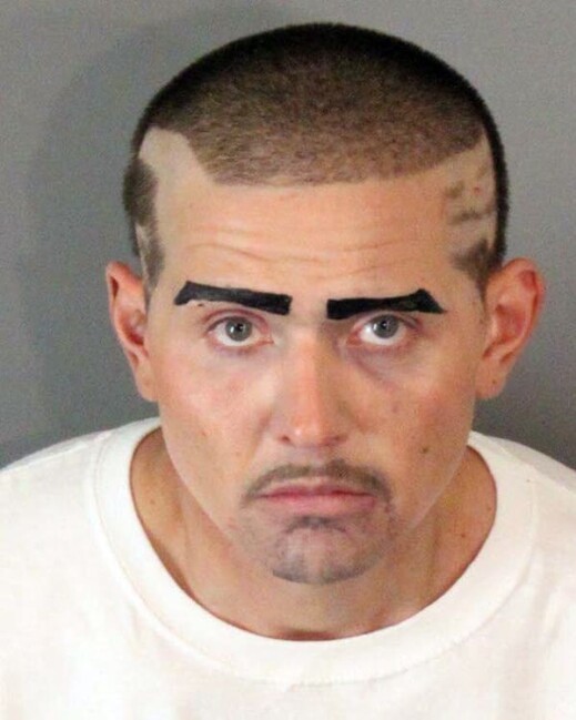 23 Mugshots From People With Shockingly Bad Eyebrows