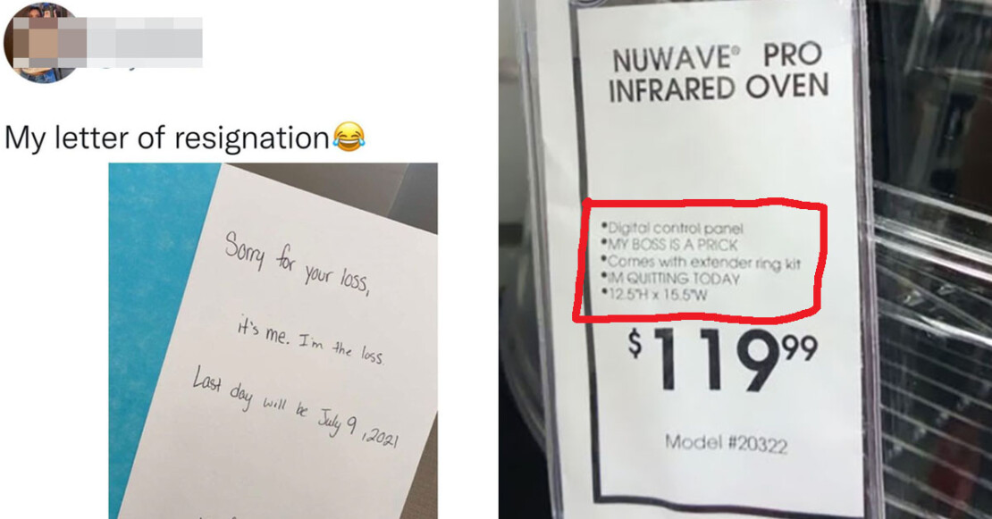 35 Funny Ways To Quit Your Job From These Really Brave People