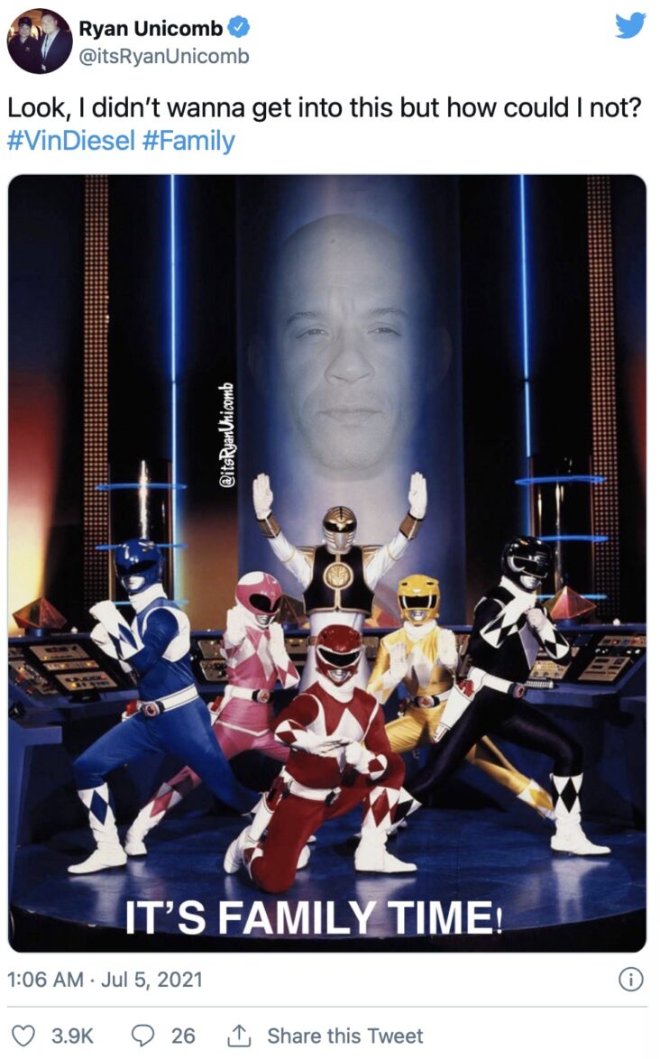 Vin Diesel 'Family' Memes Are Taking Over Fast And Furious (20 Memes)