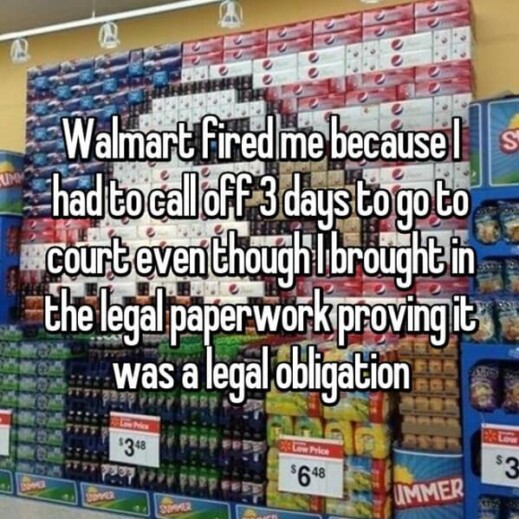 19 People Reveal The Crazy Reasons They Were Fired From Walmart