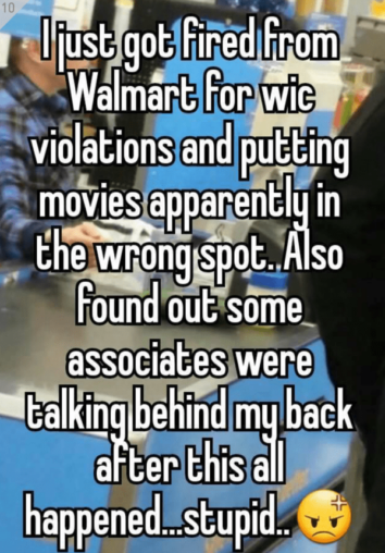 19 People Reveal The Crazy Reasons They Were Fired From Walmart