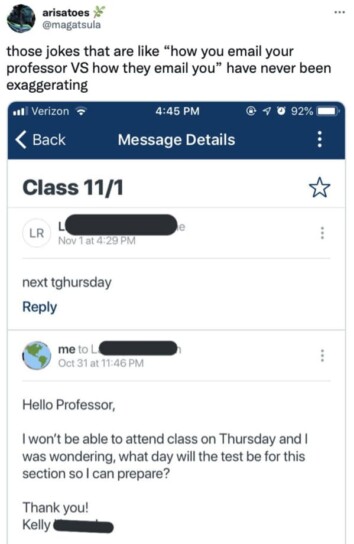 19 Funny Emails From Professors That Show They're Burned Out
