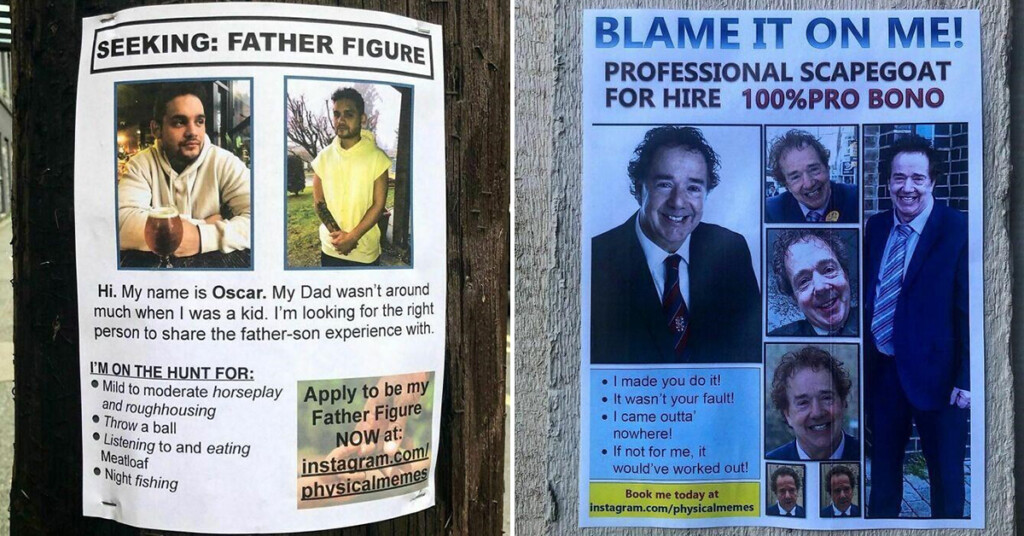 30 Hilarious Memes In Telephone Pole Flyer Format