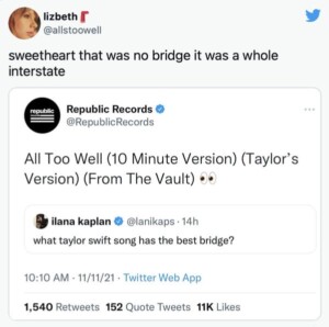Taylor Swifts Red Album Release Has Twitter Pumping Out High Quality Memes