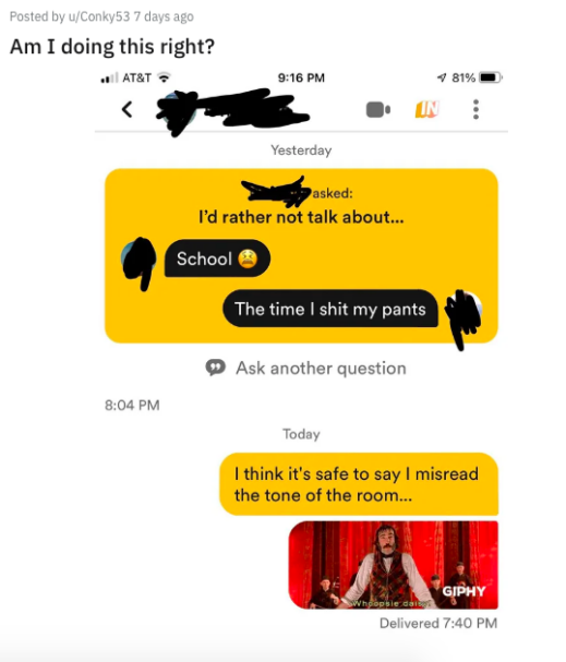 16 Dating App Screenshots That Might Make You Cringe