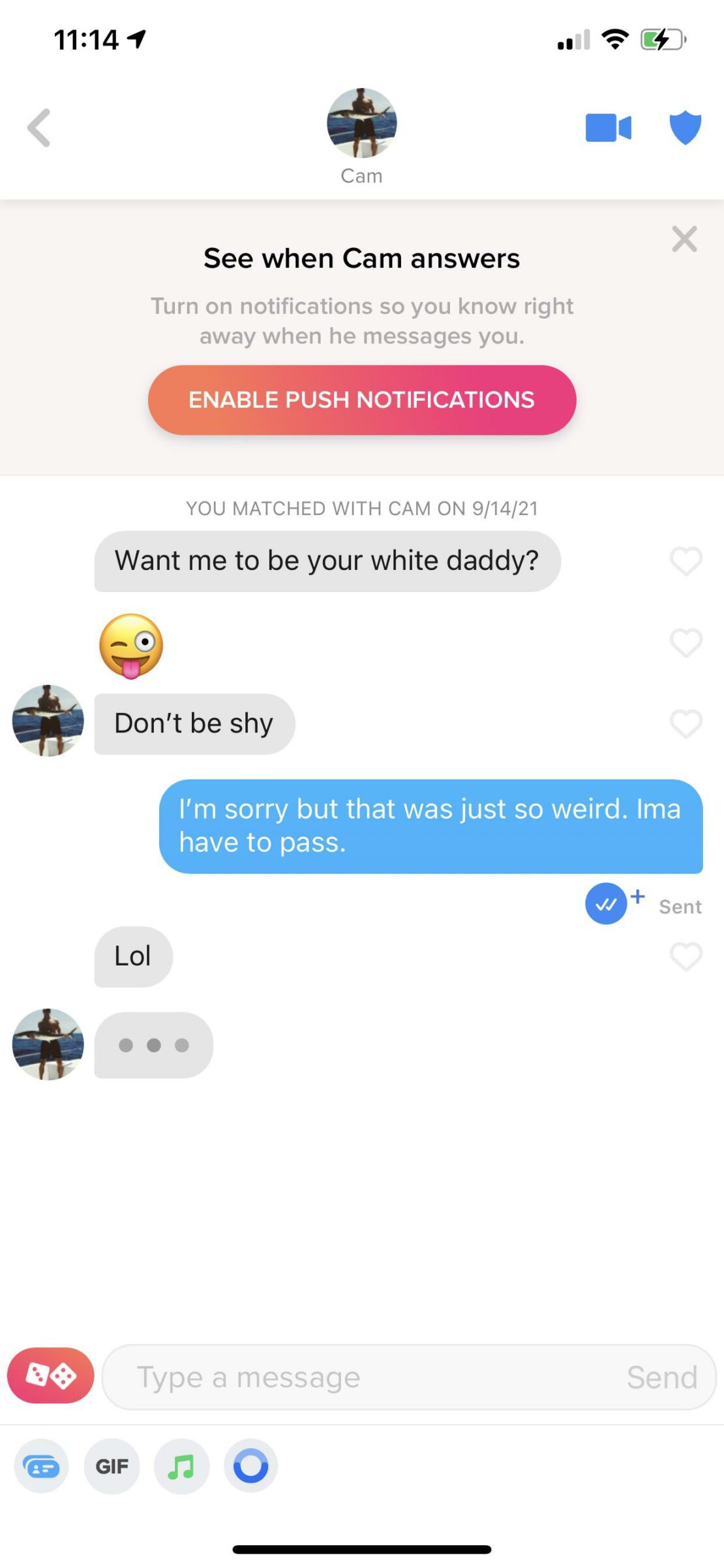 16 Dating App Screenshots That Might Make You Cringe