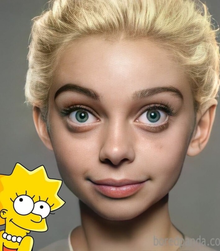 Artist Uses AI To Show What Popular Cartoon Characters Would Look Like ...