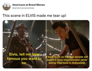 20+ "Sweaty Elvis" And Elvis Movie Memes That Got Us All Shook Up