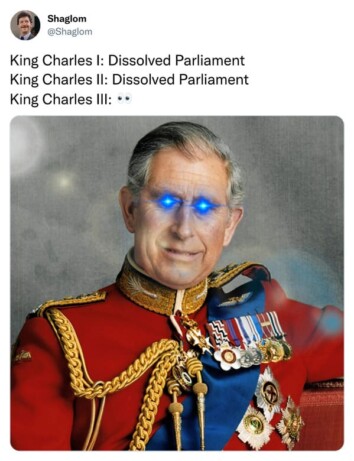 New King Just Dropped — Here Are The Funniest King Charles III Memes (20 Memes)
