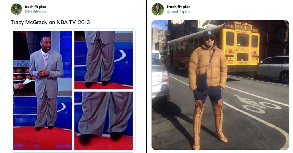 This Twitter Account Shares Highly Questionably Fashion Choices, And ...