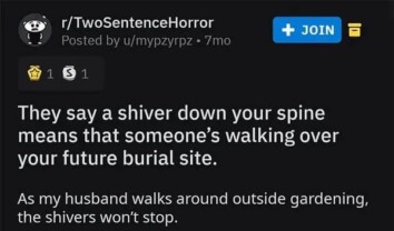 25 Two Sentence Horror Stories That'll Give You The Heebee Jeebees