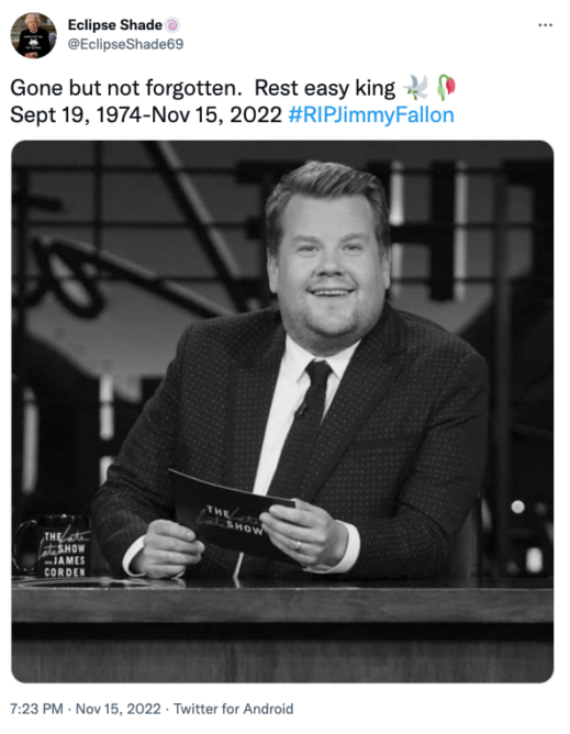 'Elon, Can You Fix This?' Jimmy Fallon Freaks Out After #RIPJimmyFallon ...