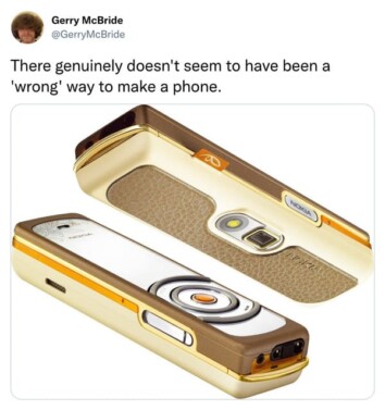 Viral Twitter Thread Explores How Unhinged Early 2000s Phone Designs Were
