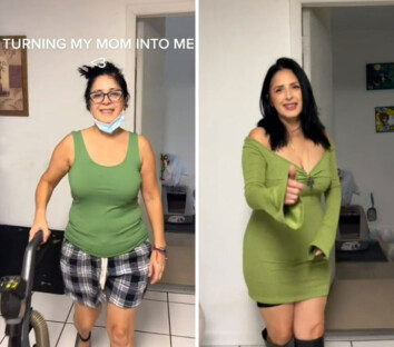 TikTok Trend 'Turning My Mom Into Me' Has Daughters Sharing Fun Mom Makeovers (30 Pics)