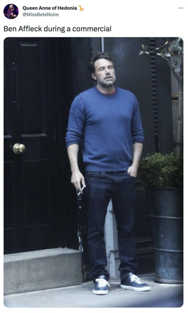 Ben Affleck Has Become Yet Another Meme After Looking Bored At The Grammys