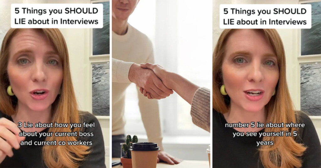 Career Coach Explains Key Things You Should Lie About During Job Interviews