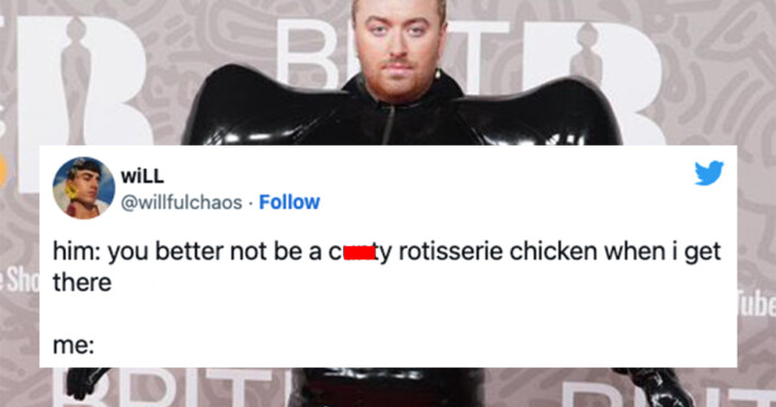 Sam Smith Wore An Attention Demanding 'Outfit' To The Brit Awards And ...