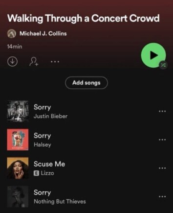 30 Of The Weirdest Spotify Lists That You Hope We're Only Made For A Laugh