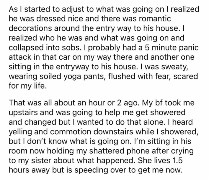 'I Peed Myself' — Woman Left Traumatized After Boyfriend's Friends Kidnapped Her For His Proposal