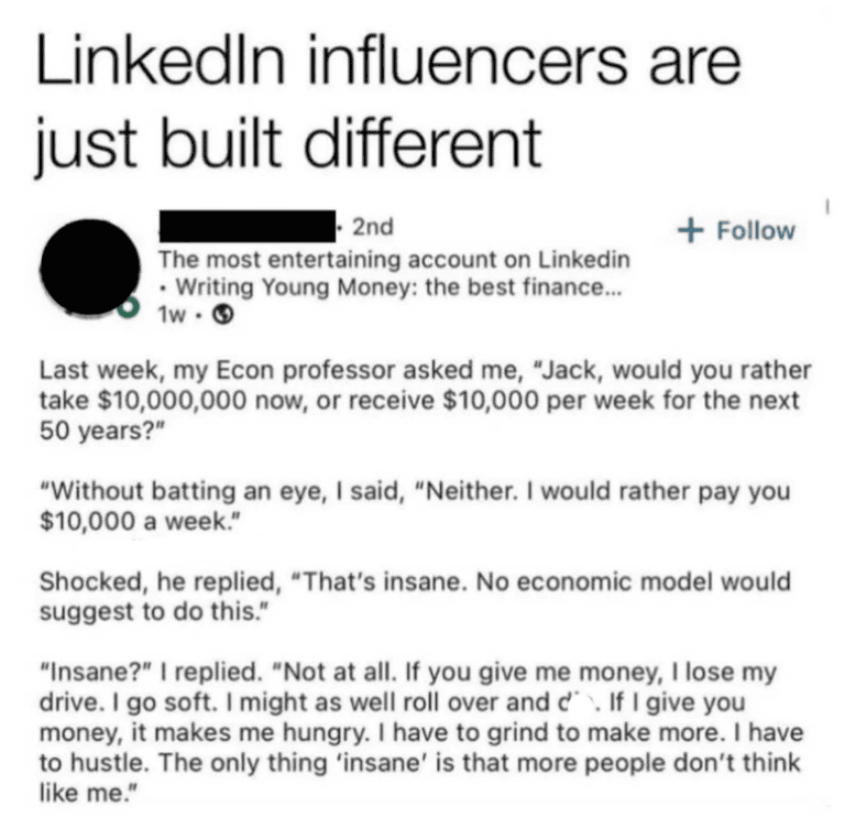 29 Worst LinkedIn Posts From This Week That We Can All Circle Back To (April 12, 2024)