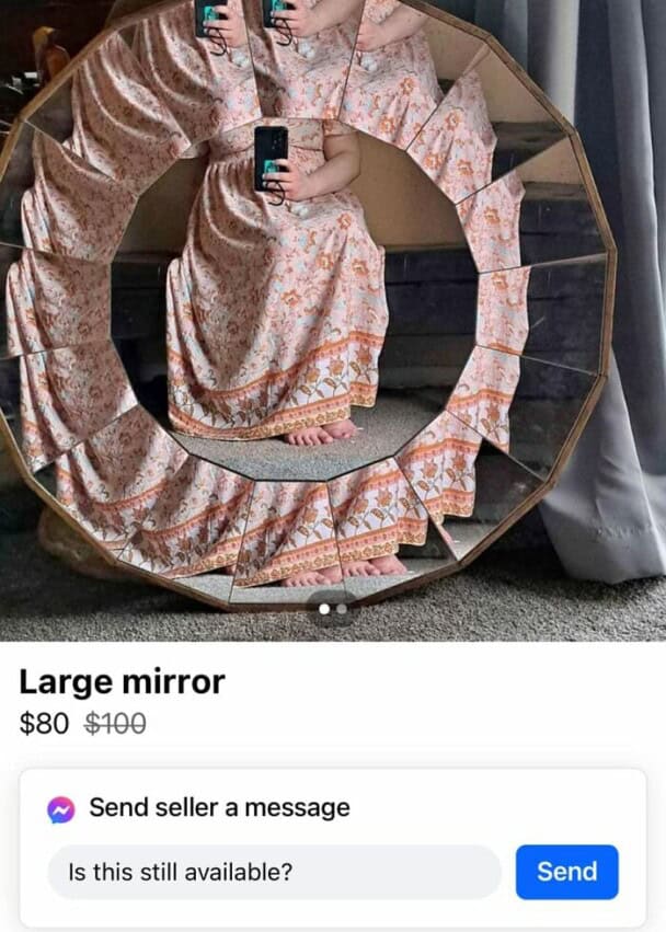 50 Times Trying To Sell A Mirror Turned Into Comedy Gold