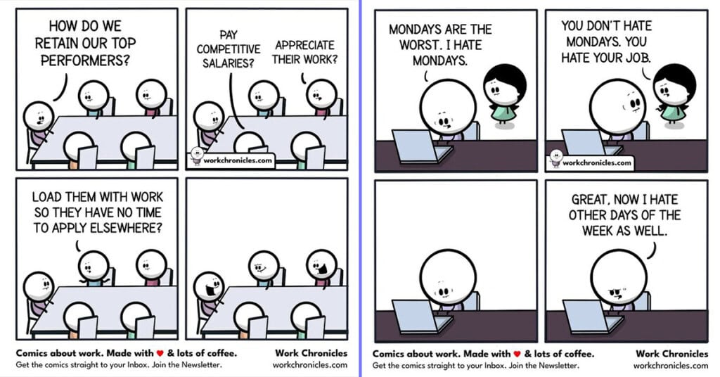 40 Times This Artist Nailed The Struggle Of Office Life Through Clever ...