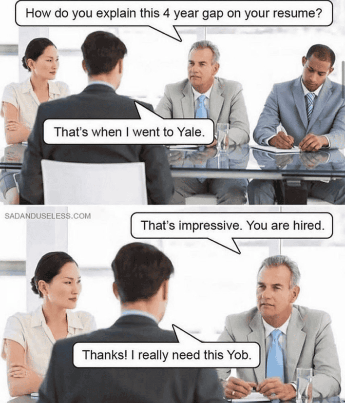 50+ Funny Job Interview Memes That Hit Too Close to Home For Job Seekers