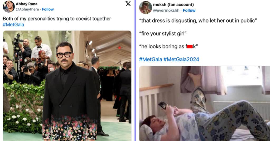 42 Of The Funniest 2024 Met Gala Memes That Are Simply Stunning