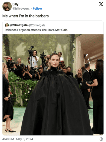 42 Of The Funniest 2024 Met Gala Memes That Are Simply Stunning