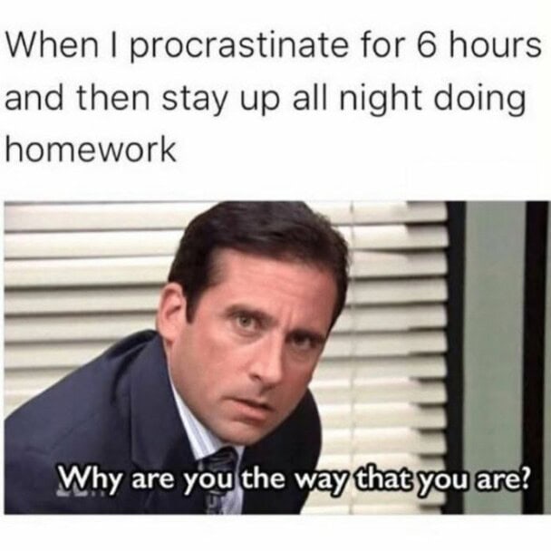 43 Funny Procrastination Memes To Read Instead Of Doing Something Important